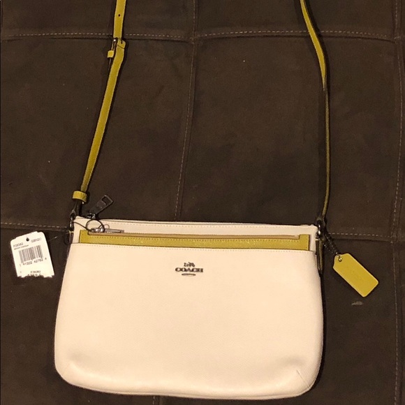 Coach | Bags | Coach Leather Crossover Bag With Pop Out Pouch | Poshmark